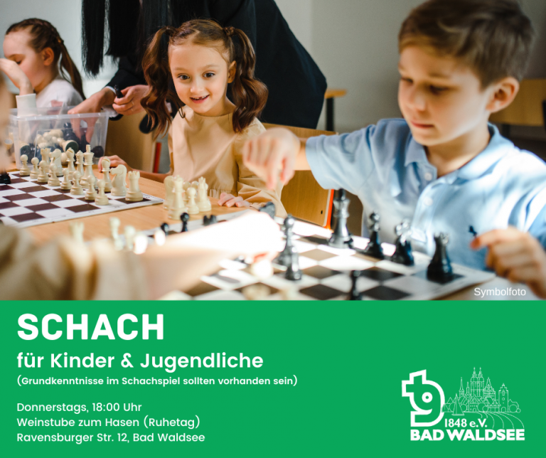 Neu: Schach jetzt auch für Kinder und Jugendliche – TG 1848 Bad Waldsee ...